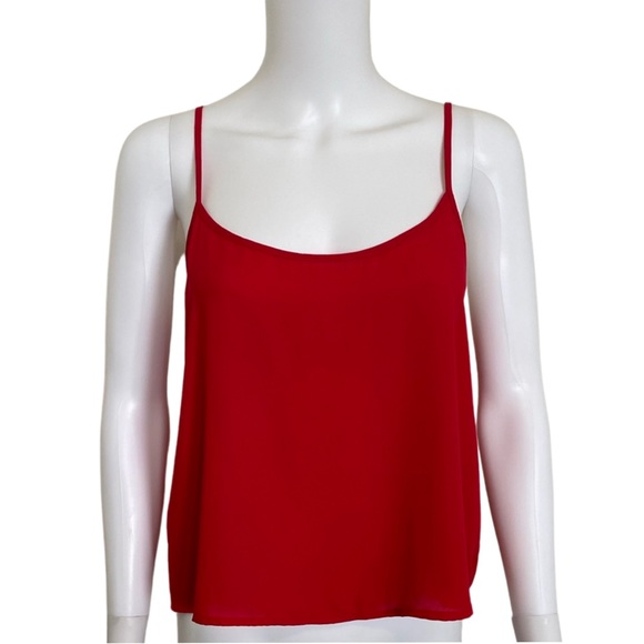 Forever 21 | Tops | Cherry Red Cropped Tank Top | Poshmark